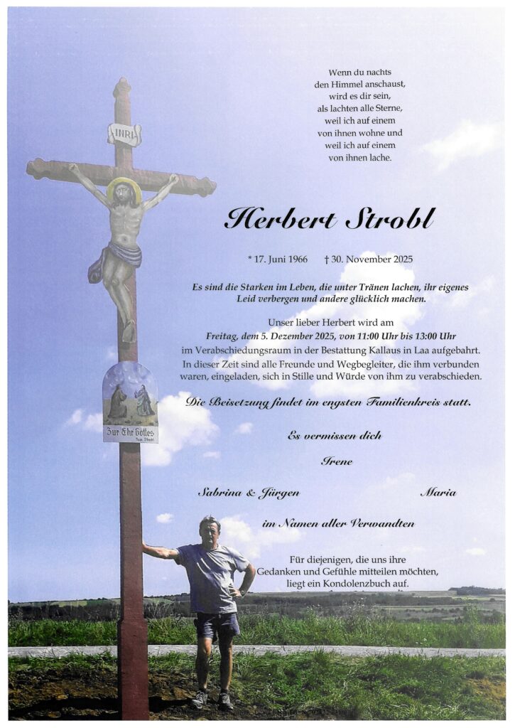 Sterbefälle | Bestattung Kallaus